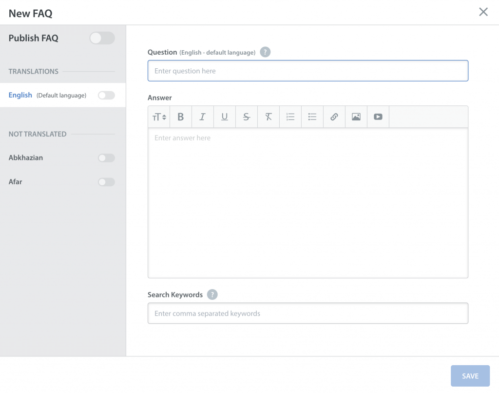 How do I create FAQ Sections & articles? - Helpshift Knowledge Base ... How do I create FAQ Sections & articles? - Helpshift Knowledge Base ...
