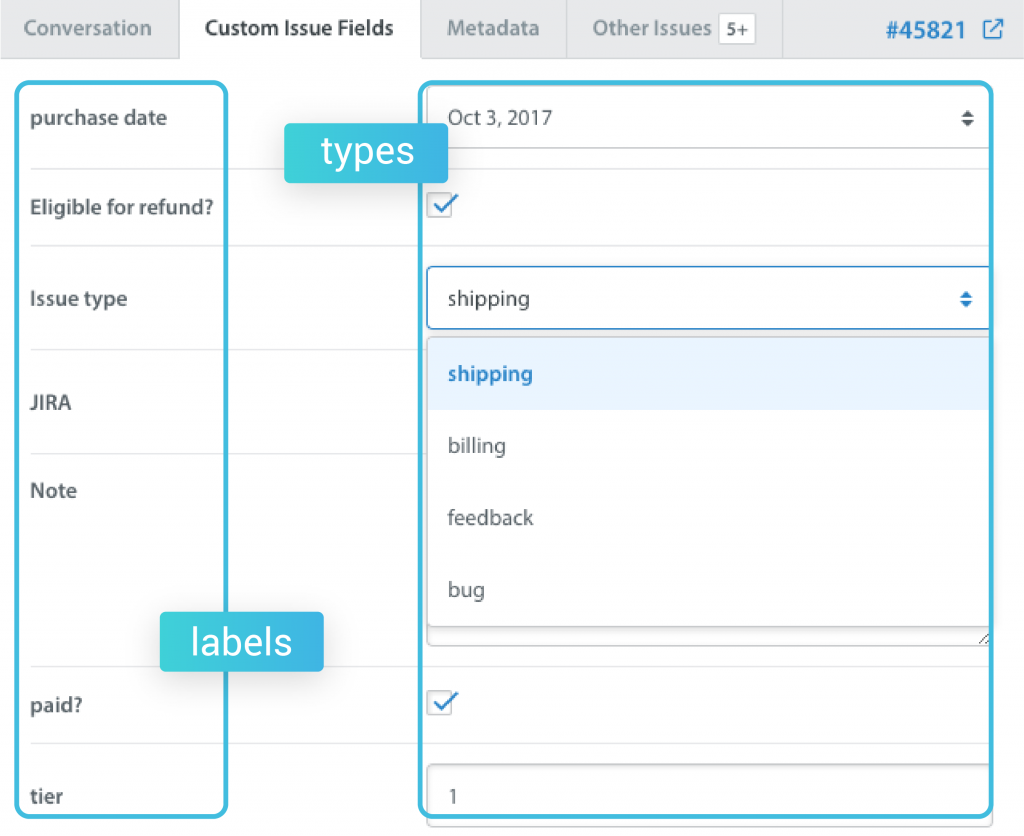 Guide Custom Issue Fields Helpshift Knowledge Base Helpshift Knowledge Base 0250
