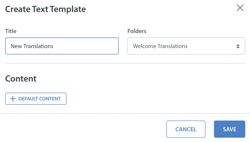 What are text templates and how do I use them? - Helpshift Knowledge ...